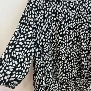 Counterparts | Tops | Boutique Knot Tie Blouse Xl Ptp 24 | Poshmark